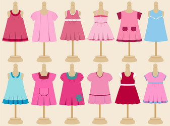 Child Mannequin Girl Vector Images (74)
