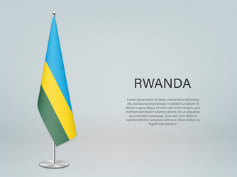 Saudi arabia and rwanda flags for official meeting
