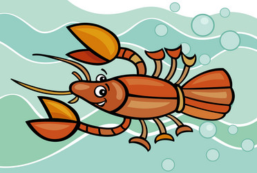 Cartoon Crawdad