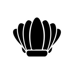 Clam Shell Silhouette Vector Images (over 1,900)