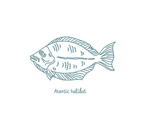 Halibut Vector Images (over 330)