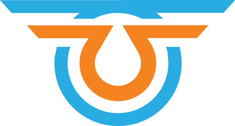 Letter u wing logo Royalty Free Vector Image - VectorStock