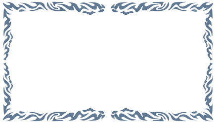 Abstract background with elemental blue border Vector Image