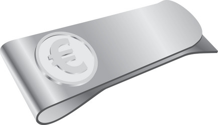 Money clipper with usa flag Royalty Free Vector Image