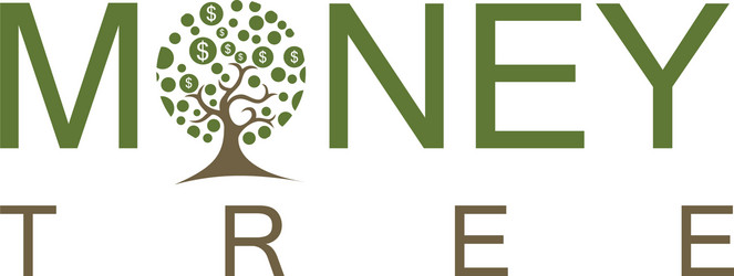 Coin leaf sprout money grow investment logo icon Vector Image