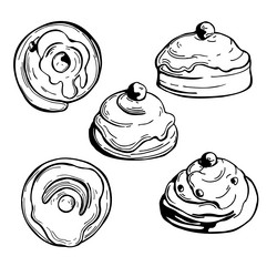 Bun Sketch Vector Images (over 5,700)