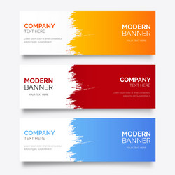 Modern art banner with explosion splash design Vector Image