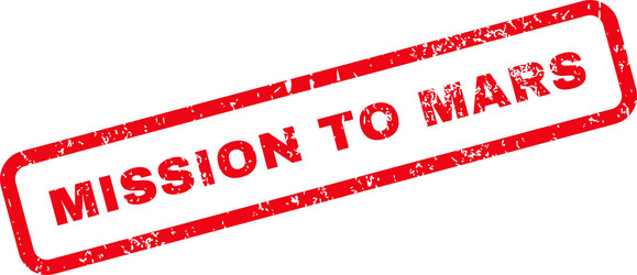 Mission accomplished rubber stamp Royalty Free Vector Image