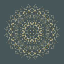 Pattern round Royalty Free Vector Image - VectorStock
