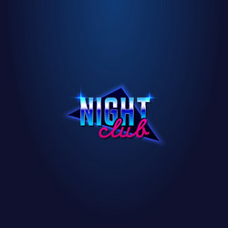 Headline signboard text synthwave retro night Vector Image