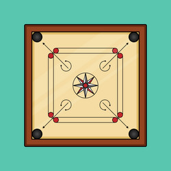 Carrom Board Vector Images (71)