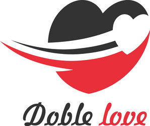 Double Heart Shape Vector Images (over 630)