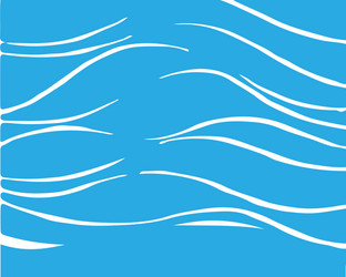 Water wave on white background Royalty Free Vector Image
