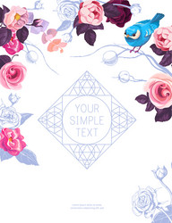 Sunflower divide border decor with half flowers Vector Image