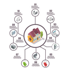 Space infographic set Royalty Free Vector Image