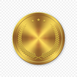Gold coin Royalty Free Vector Image - VectorStock