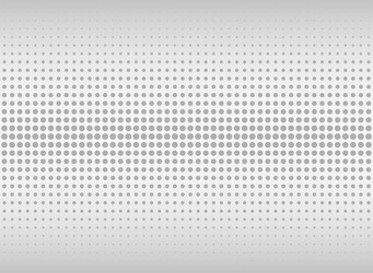 Circle dots with halftone pattern round gradient Vector Image