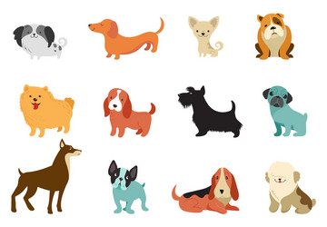 Funny dog Royalty Free Vector Image - VectorStock