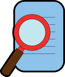 Business document symbol Royalty Free Vector Image