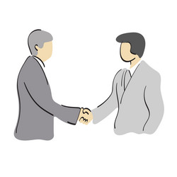 Shaking Hands Outline Vector Images (over 3,700)