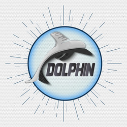 Dolphin badges logos and labels for any use Vector Image