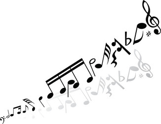 Set musical notes classical music Royalty Free Vector Image
