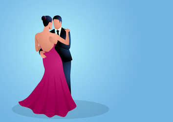 Prom Couple Silhouette