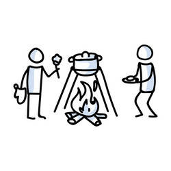 Stickman Cook Vector Images (over 140)