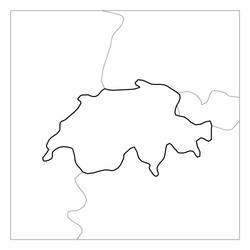 Switzerland Map Blank Vector Images (50)