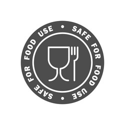 Food grade plastic safe material wine glass Vector Image
