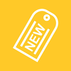 New tag Royalty Free Vector Image - VectorStock