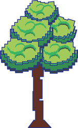 Art Tree 16 Bit Vector Images (50)