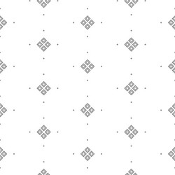 Vintage rhombus seamless pattern Royalty Free Vector Image