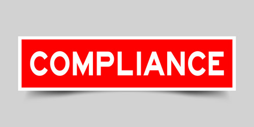 Red color peel sticker label with word Royalty Free Vector