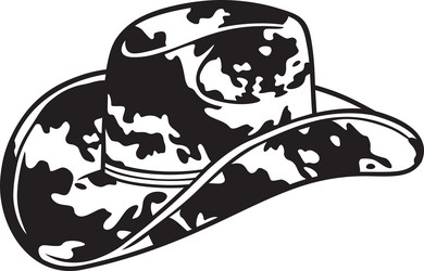 Cowboy hat design Royalty Free Vector Image - VectorStock