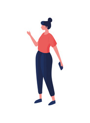 Phone Girl Icon Vector Images (over 13,000)