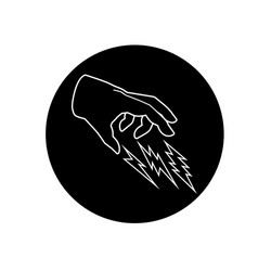 Hand Thunder Vector Images (over 4,000)