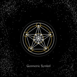 Magic geometry signs Royalty Free Vector Image