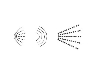 Spray icon water or air nozzle for Royalty Free Vector Image