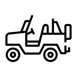 Jeep Outline Icon Vector Images (over 1,000)