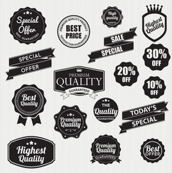 Premium design elements Royalty Free Vector Image