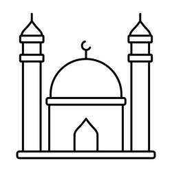 Gurdwara religious sikhism Royalty Free Vector Image