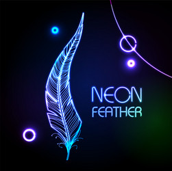 Neon coat of arms germany Royalty Free Vector Image