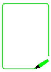 Page Border Highlighter Vector Images (over 100)
