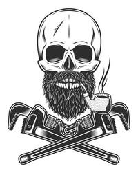 Skull Wrench Vector Images (over 1,000)