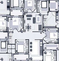 Blueprint Plan House Vector Images (over 8,300)