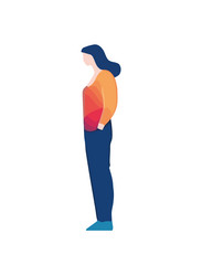People Side View Vector Images (over 8,500)