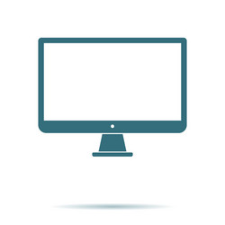 Computer screen Royalty Free Vector Image - VectorStock