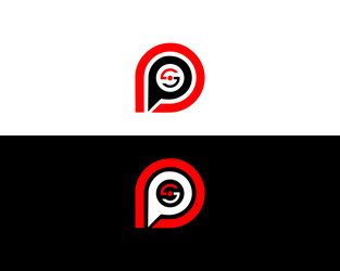 Pps letter original monogram logo Royalty Free Vector Image