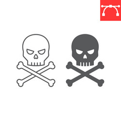 Skull Crossbones Clipart Vector Images (over 460)